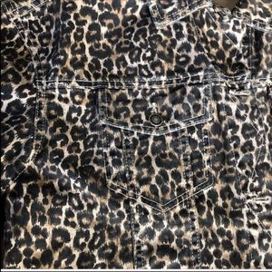 Free People | Jackets & Coats | Free People Oversized Leopard Print ...